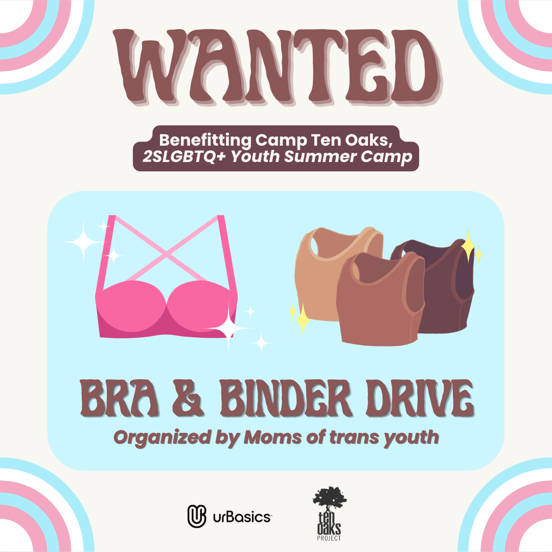 Bra & Binder Drive: Coming together for trans youth – urBasics