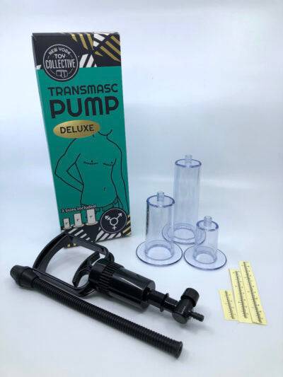 Trans Masc Pump Deluxe - Includes 3 cylinder sizes